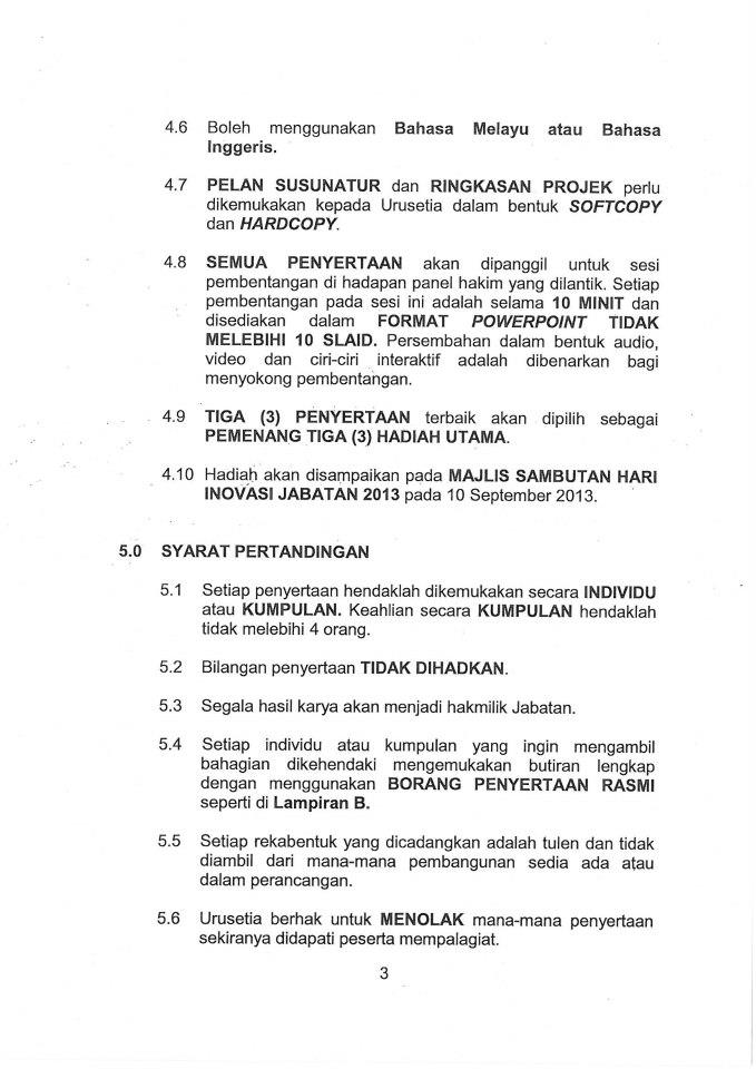 PERTANDINGAN REKACIPTA LOGO TEMA HARI INOVASI JPBD 2013 | Official ...