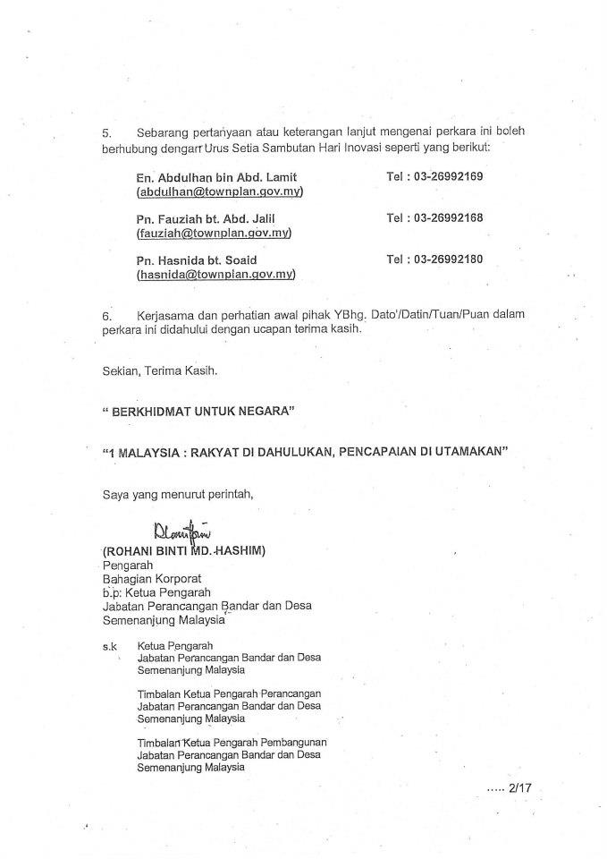 PERTANDINGAN REKACIPTA LOGO TEMA HARI INOVASI JPBD 2013 | Portal Rasmi ...