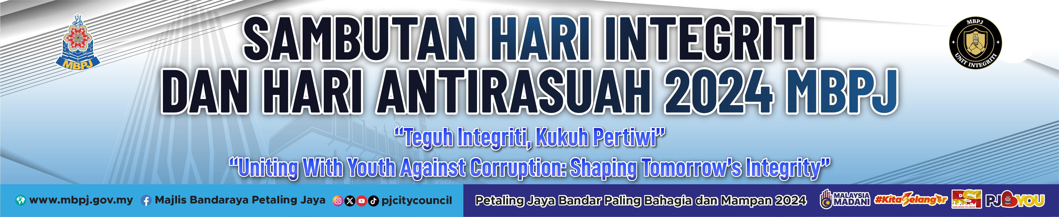 Banner ABMS Hari Integriti | Portal Rasmi Majlis Bandaraya Petaling ...
