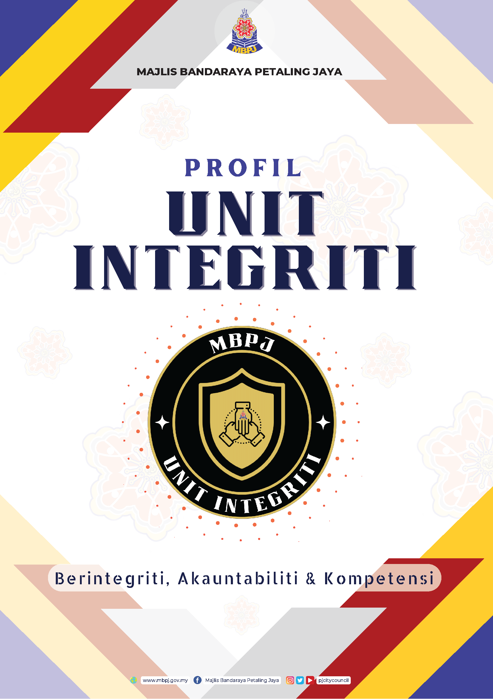 Profail Unit Integriti | Portal Rasmi Majlis Bandaraya Petaling Jaya (MBPJ)