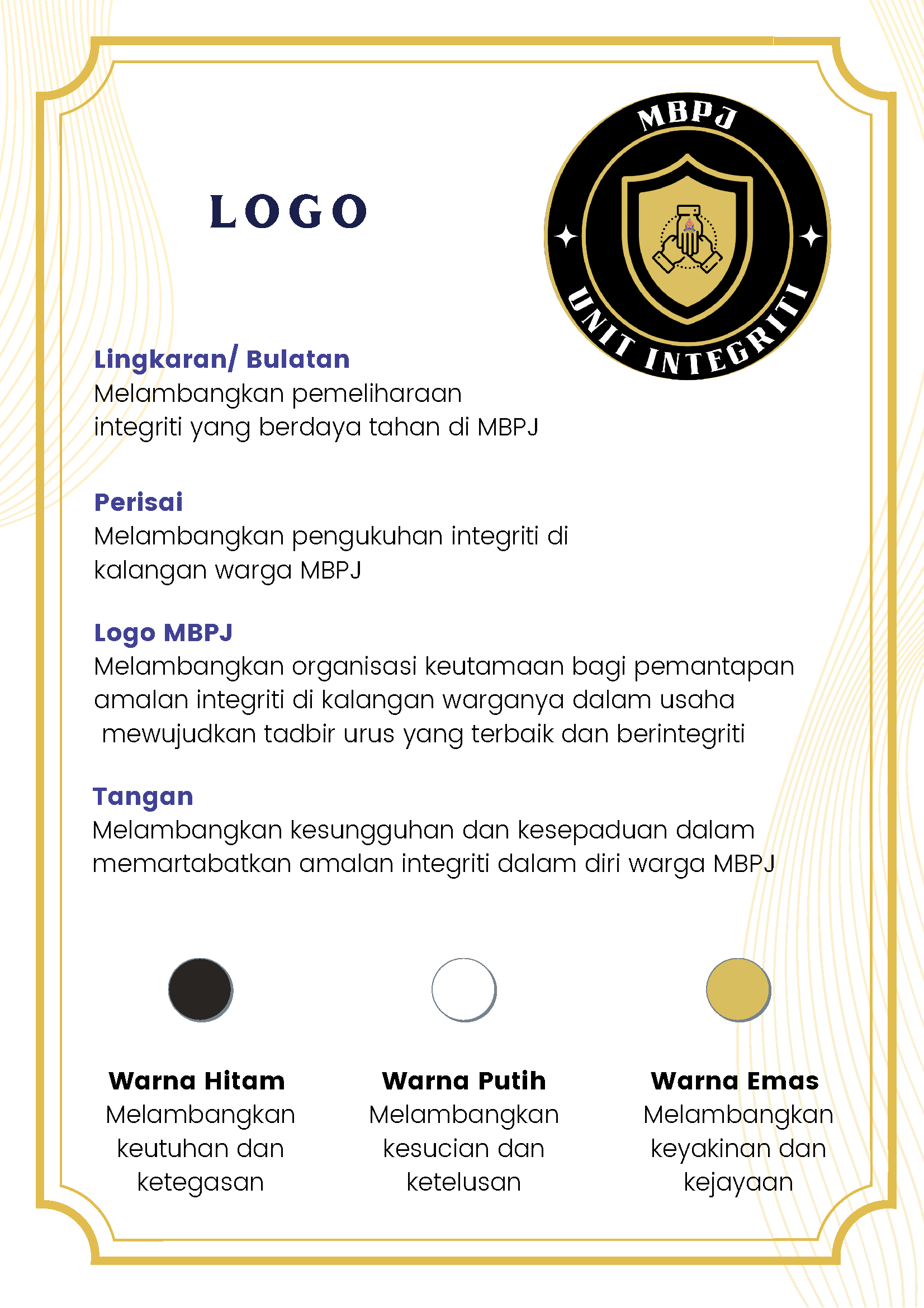 Profail Unit Integriti | Portal Rasmi Majlis Bandaraya Petaling Jaya (MBPJ)