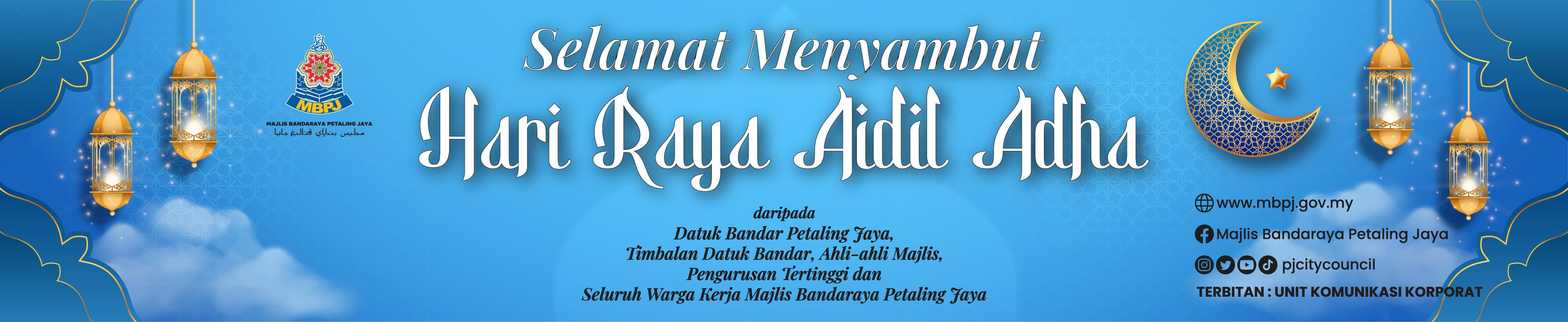 Banner Hari Raya Haji 2023 | Portal Rasmi Majlis Bandaraya Petaling ...